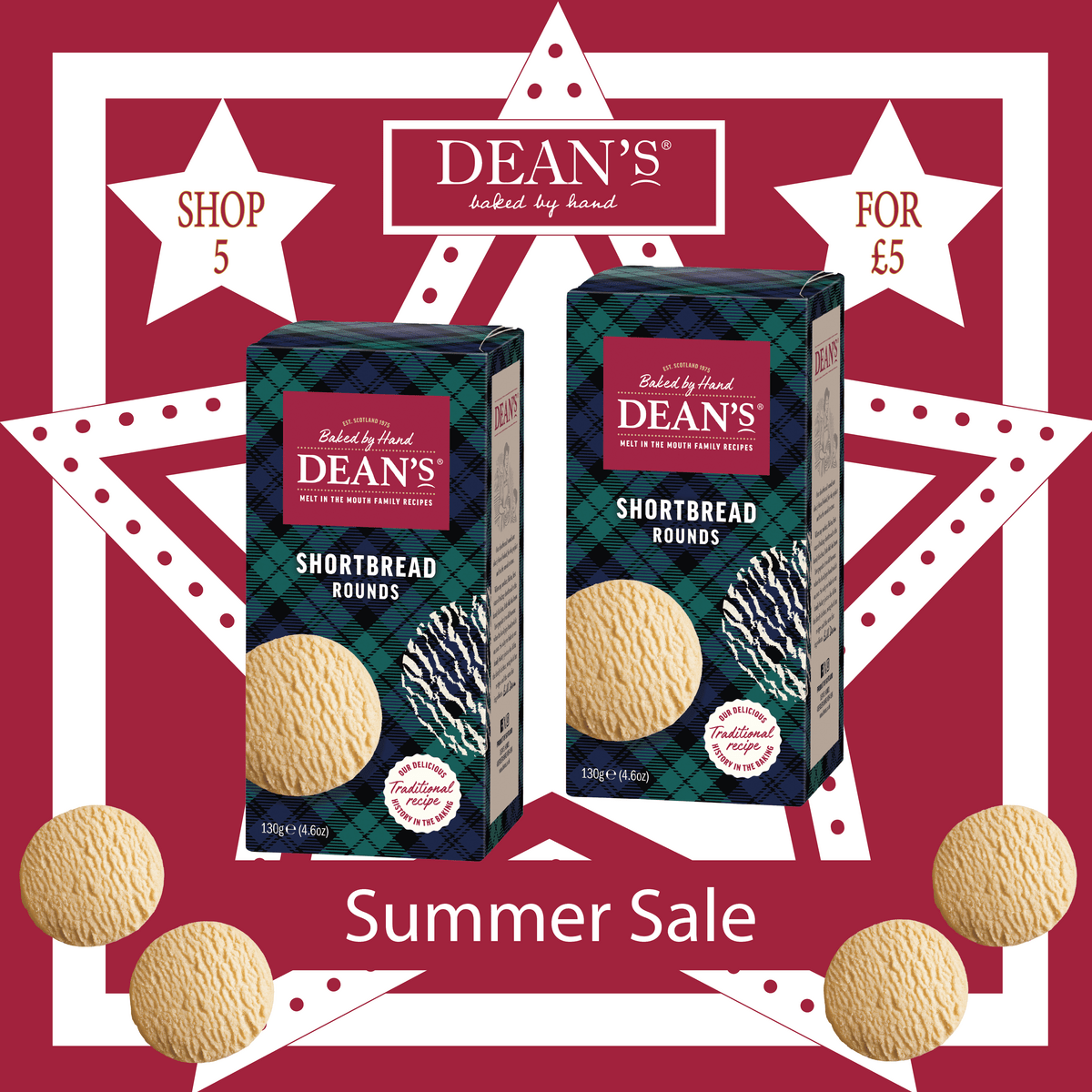 Summer Sale: 5 for £5 - Traditional Rounds - 50th Anniversary Top Picks ...